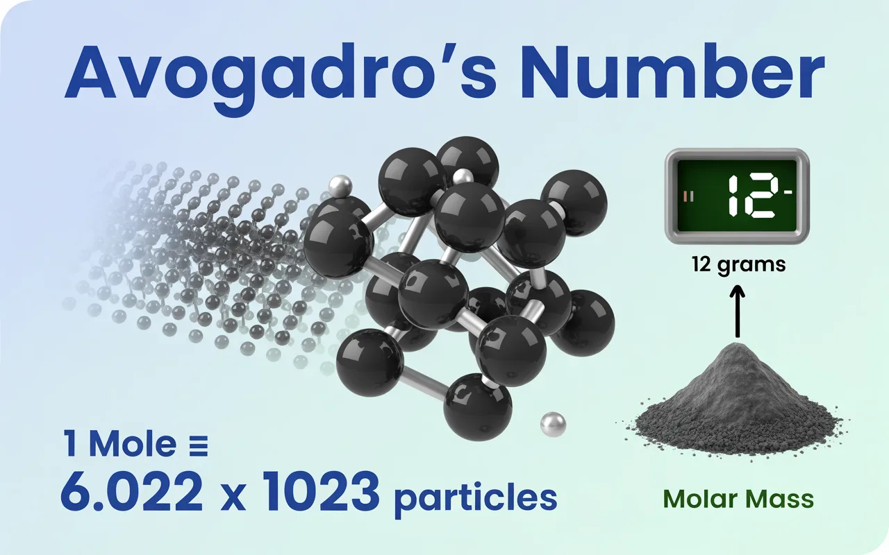 The Mole Definition in Chemistry | The Avogadro constant