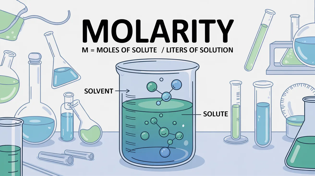 Definition Of Molarity In Chemistry | Formula, Units & Principle