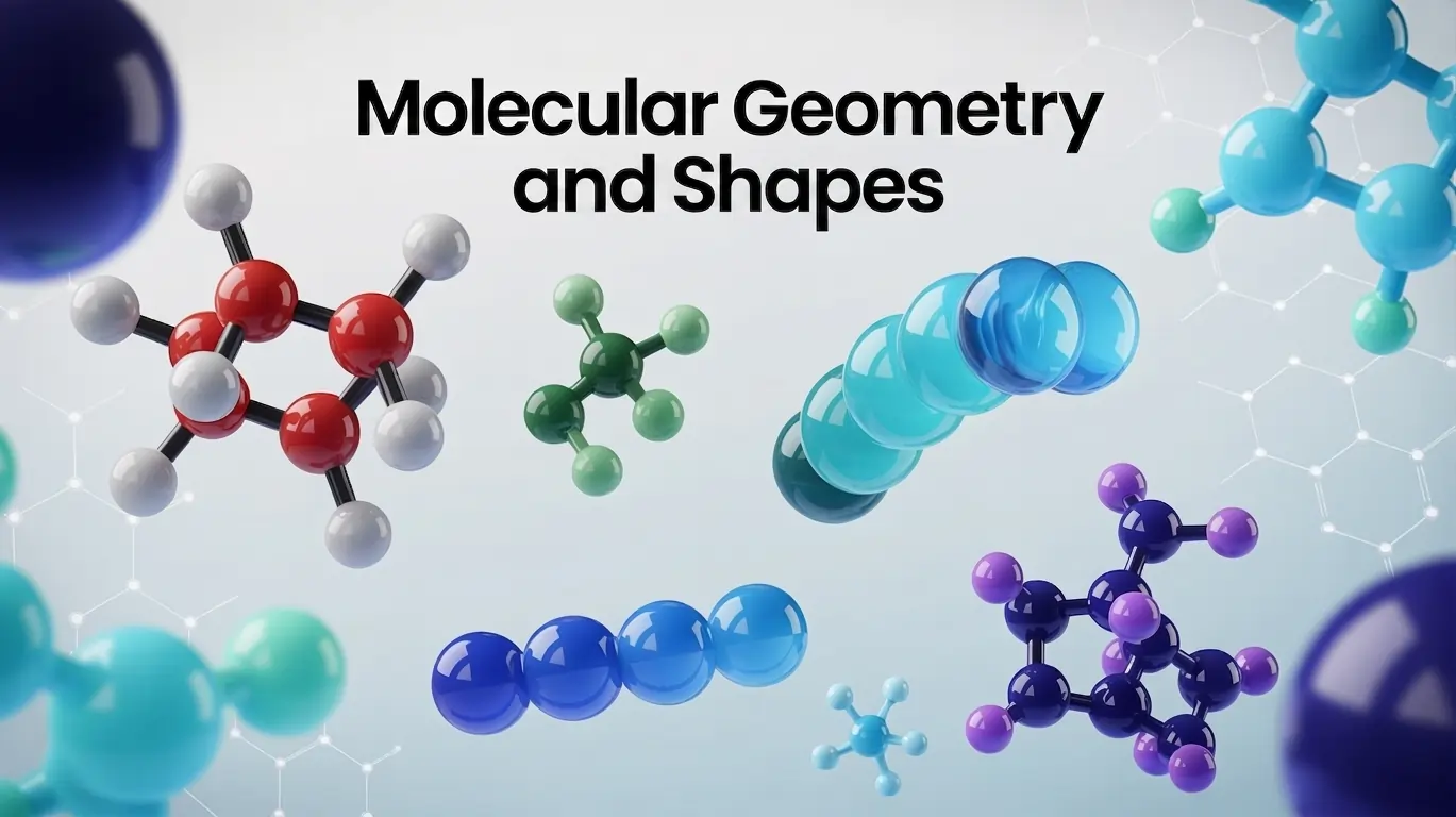 Molecular Geometry | Shapes, Bond Angles, Chart And Examples